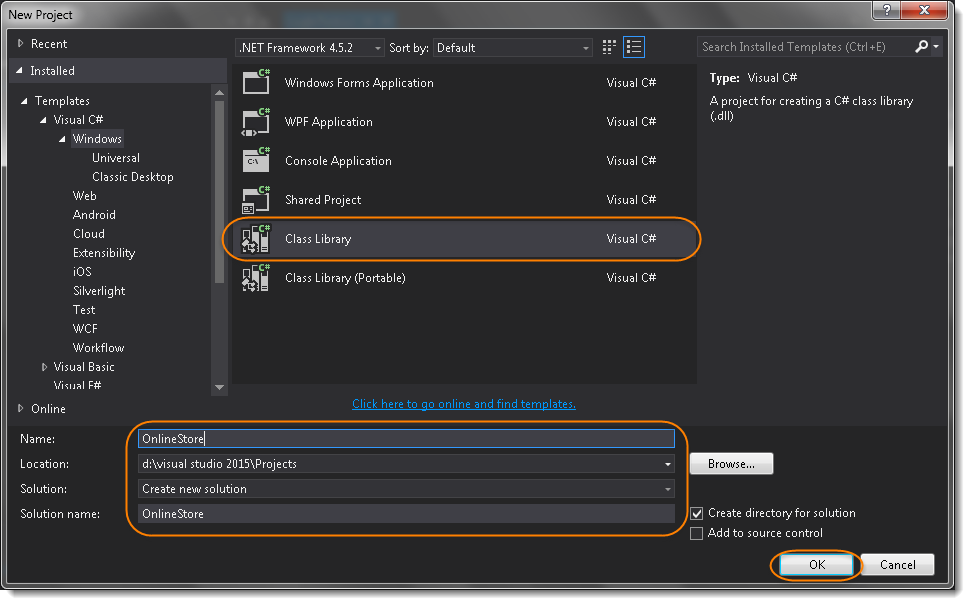 Set Up Project For Selenium Automation Framework In Csharp